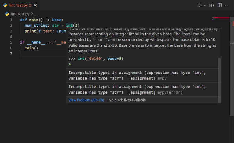 Python, Djangoをきちんと使いたい_03: mypy で型安全を得る